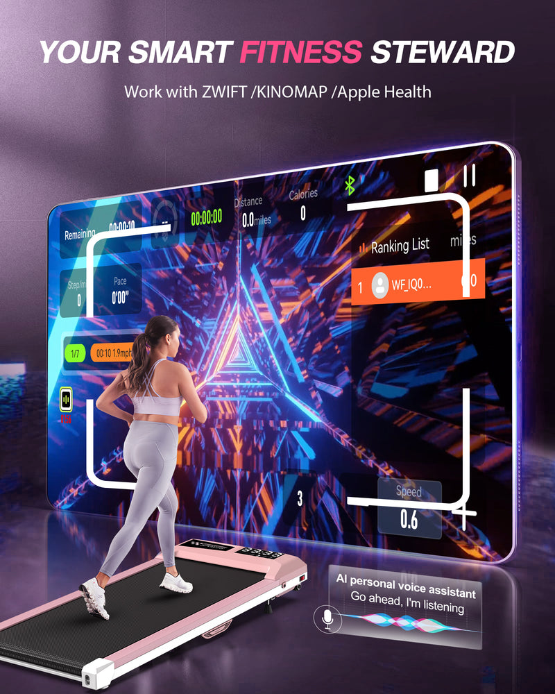 Wellfit walking pad treadmill ,Health & Fitness | Build Your Home Gym