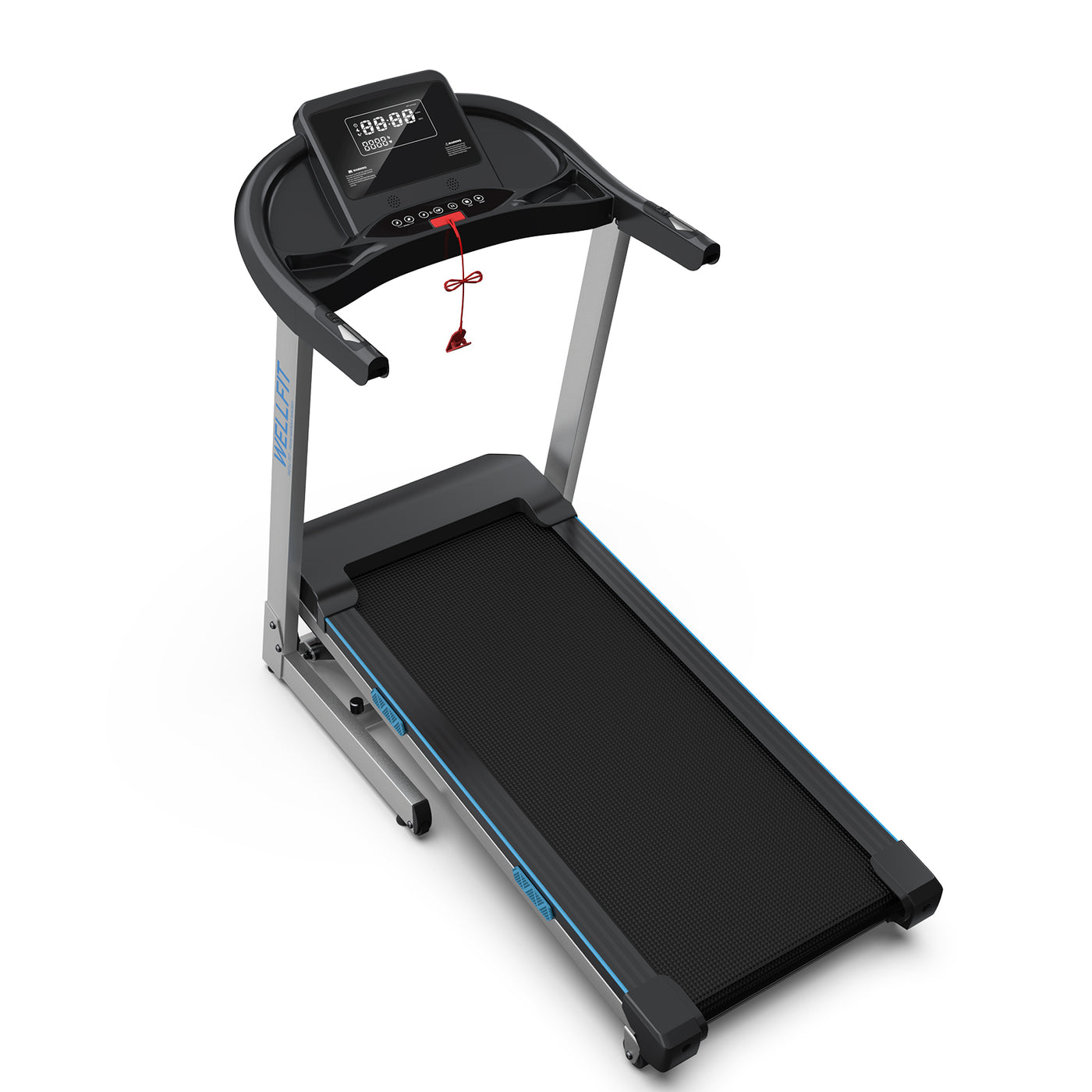 WELLFIT TM007 Foldable Auto 15 Incline Treadmill