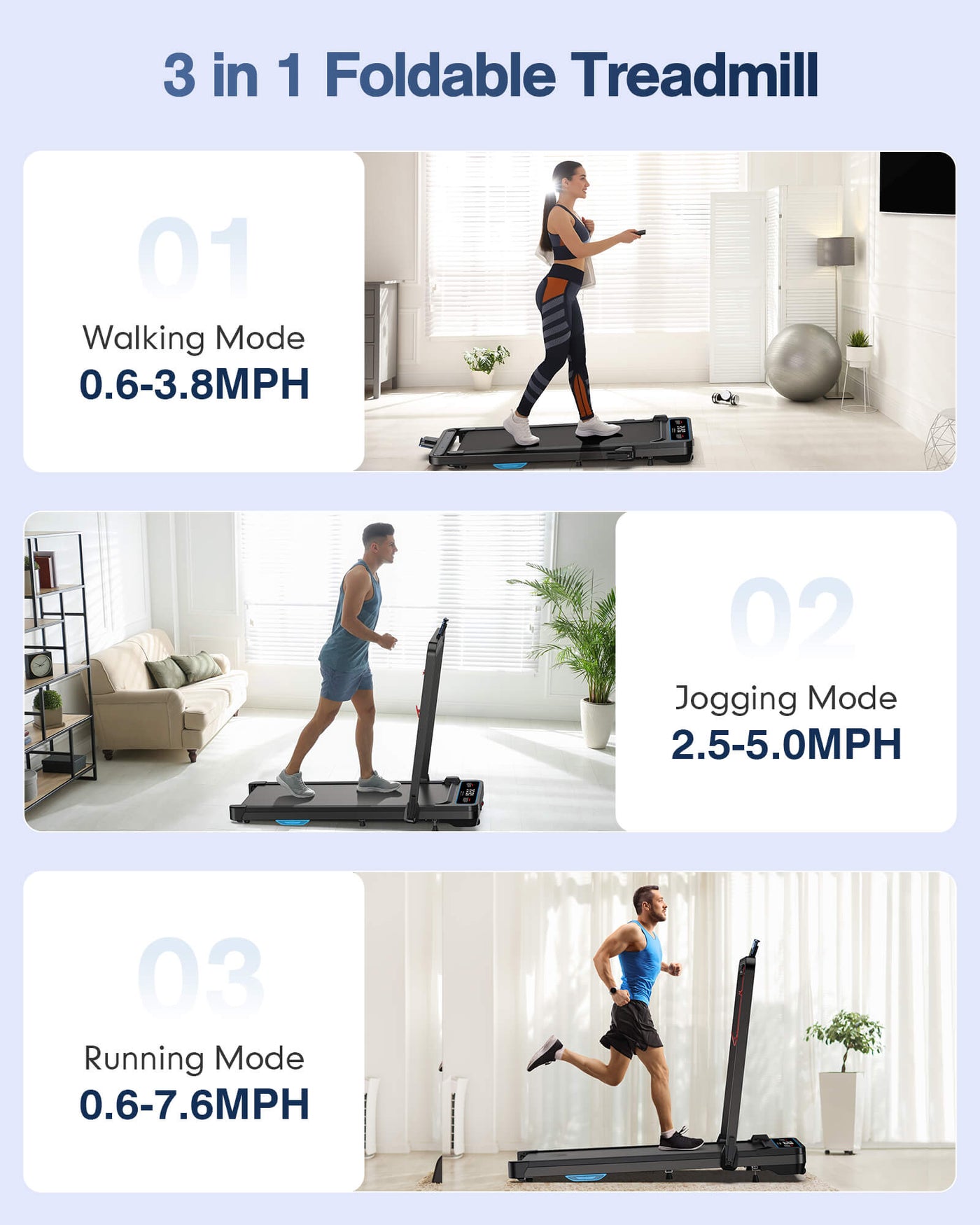 Wellfit walking pad treadmill ,Health & Fitness | Build Your Home Gym