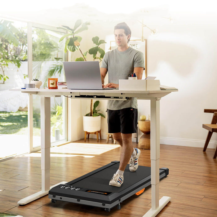 Wellfit |Under Desk Walking Pad with AI Voice Control |Your Home Gym